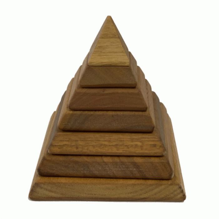 In-Wood Natural Pyramid | Stacking and Sorting | Building Blocks ...