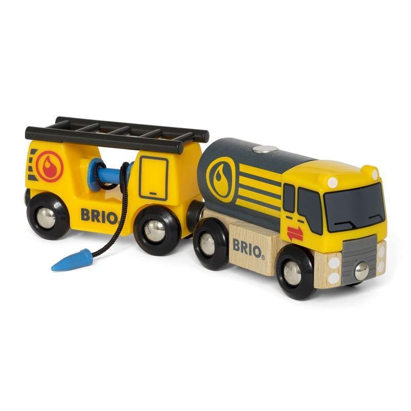 Brio - Tanker Truck with Hose Wagon - 33907 | Knock on Wood Toys