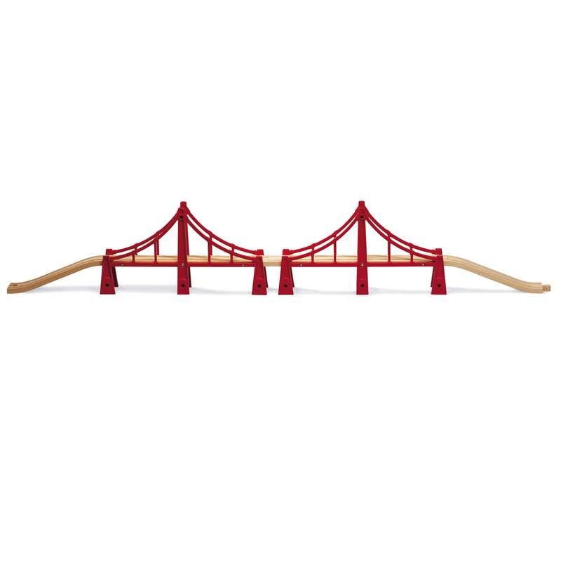 Brio Double Suspension Bridge | Wooden Rail Way | Wooden Railway ...