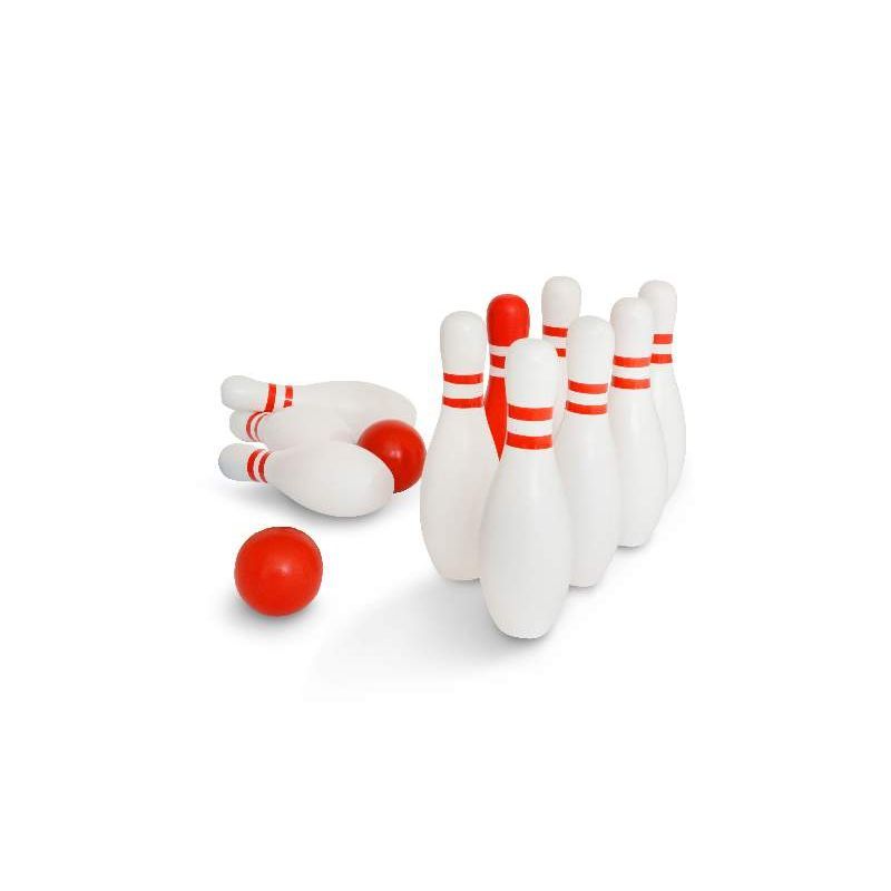BS Toys - Red & White Bowling | Knock On Wood Toys