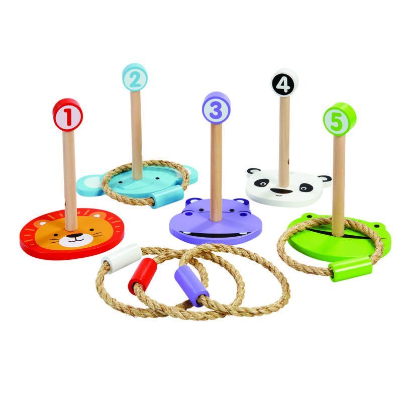 Early Learning Centre - Wooden Ring Toss | Knock On Wood Toys