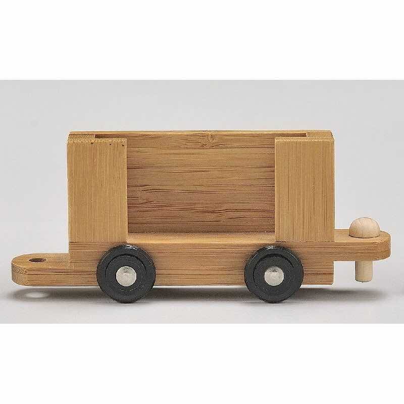 EverEarth Bamboo Name Train Middle Carriage | Knock On Wood Toys