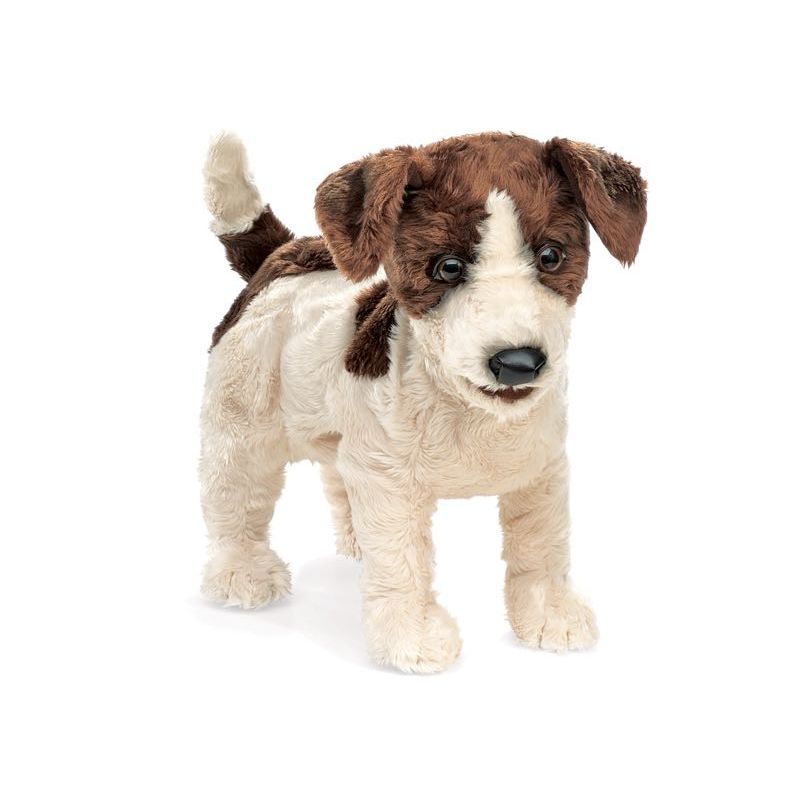 Folkmanis Puppets Jack Russel Terrier Puppet | Dog Puppet | Folkmanis ...