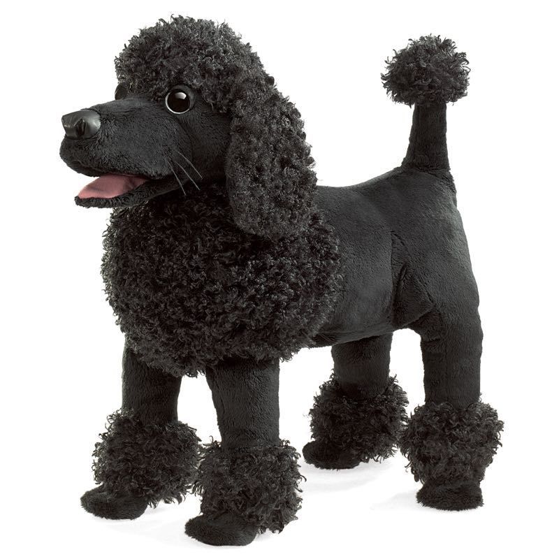 Folkmanis Puppets - Poodle Puppet | Knock On Wood Toys