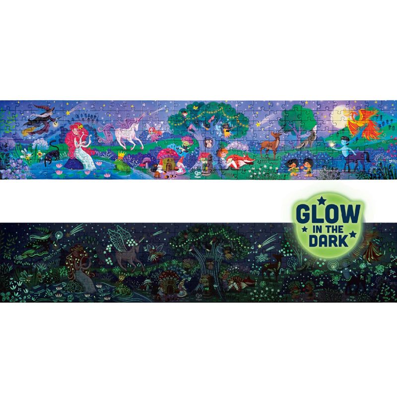 Hape - Magic Forest Puzzle 200pc - 1.5m Long | Knock On Wood Toys