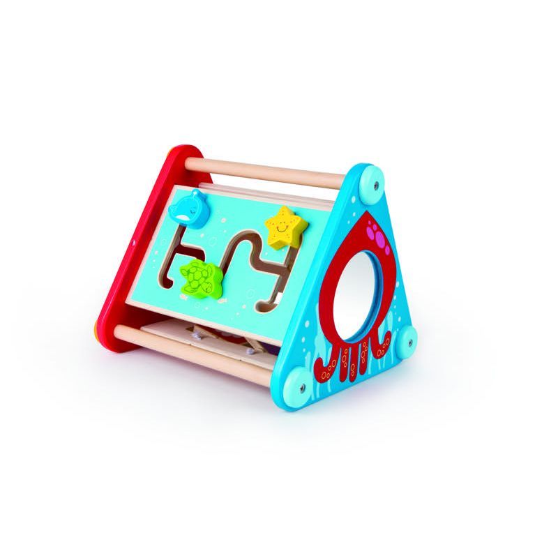 Hape - Take-Along Activity Box | Knock On Wood Toys