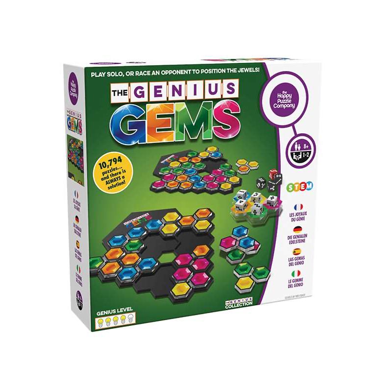 The Happy Puzzle Company - The Genius Gems | Knock On Wood Toys