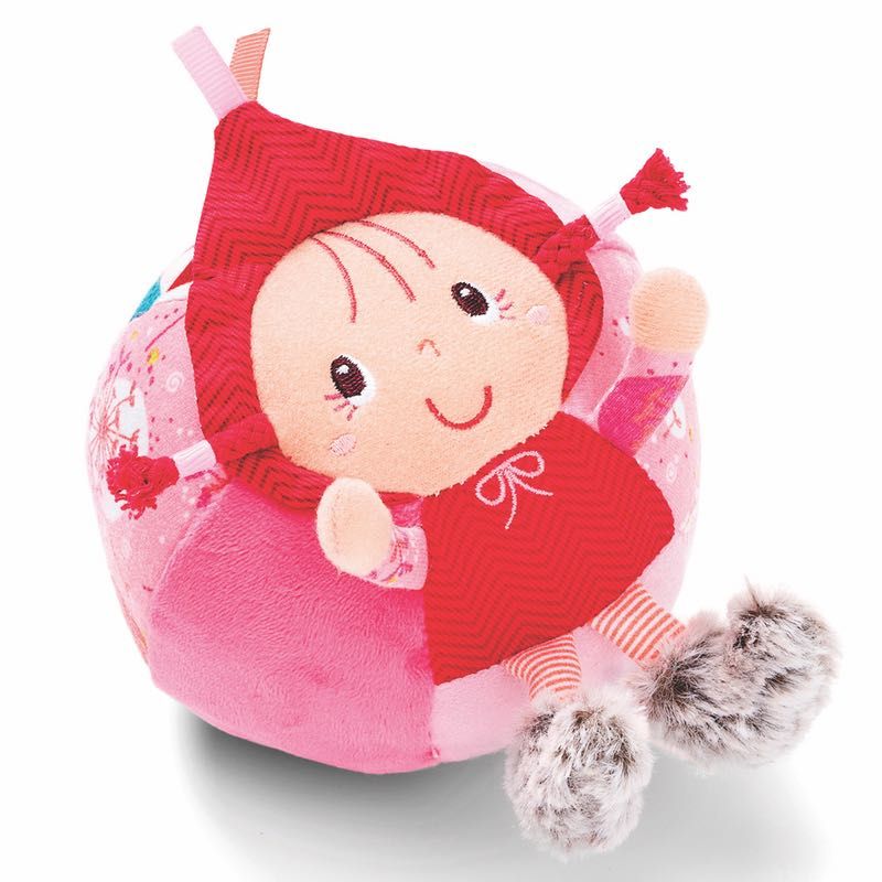 Lilliputiens Little Red Riding Hood Ball | Baby Soft Bell Toy | Musical ...