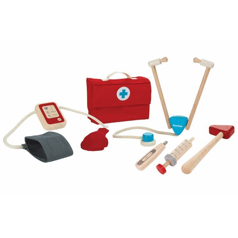 Plan Toys - Wooden Doctor Set | Knock On Wood Toys