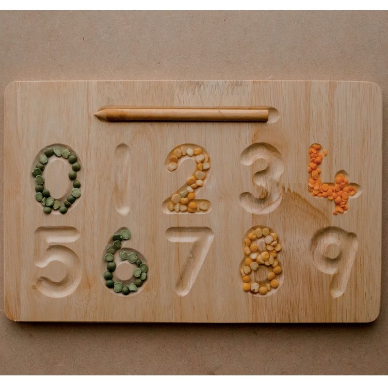 QToys - Number Tracing Board | Knock On Wood Toys