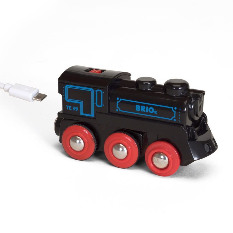 Rechargeable Engine with mini USB cable by Brio World | Battery Train ...