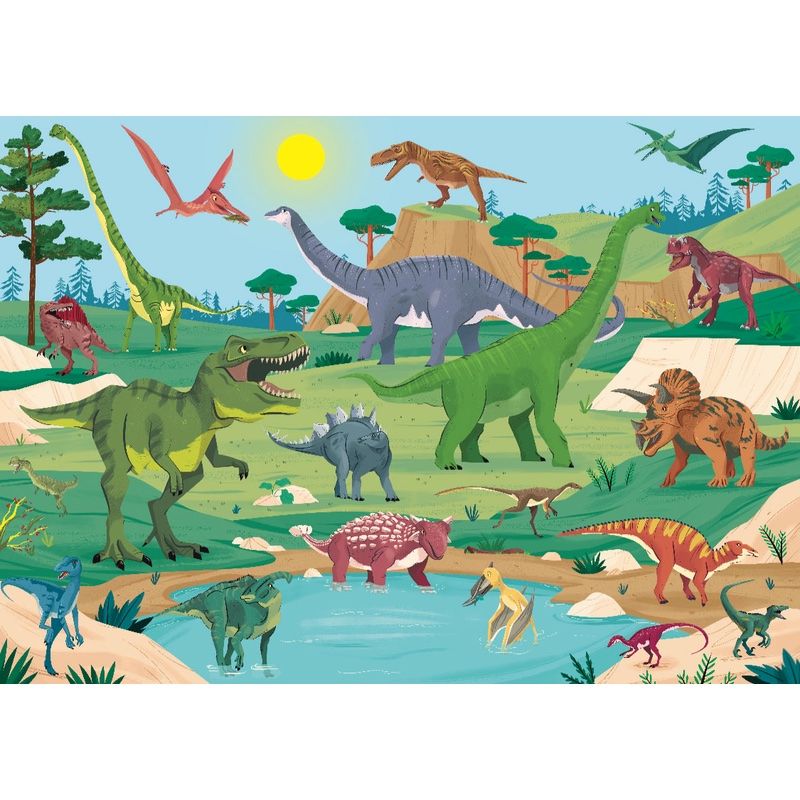 Sassi - Dinosaurs - What How and Why Book and Poster | Knock On Wood Toys