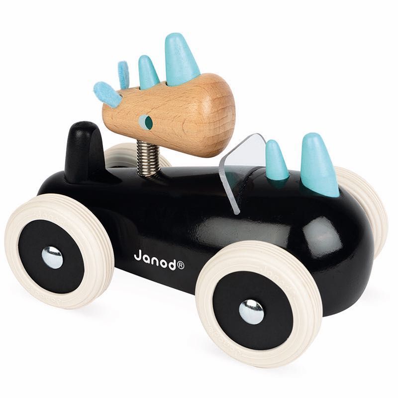 Spirit Car Rony by Janod | Wooden Cars | Spirit by Janod | Rhinoceros ...