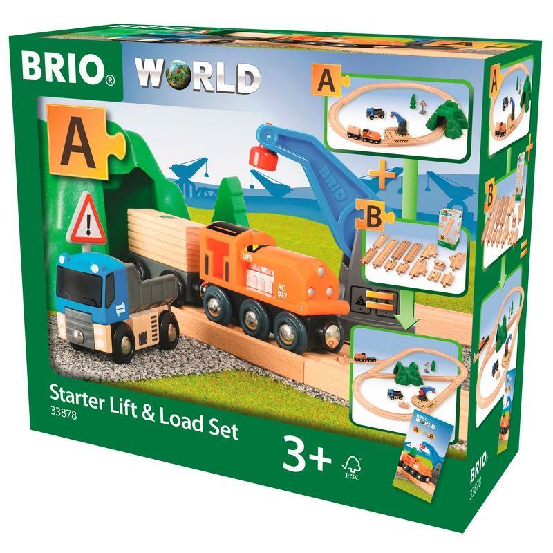 Brio - Starter Lift & Load Set - 33878 | Knock On Wood Toys