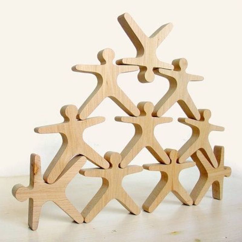 Fun Factory - Wooden Balancing Acrobats | Knock On Wood Toys